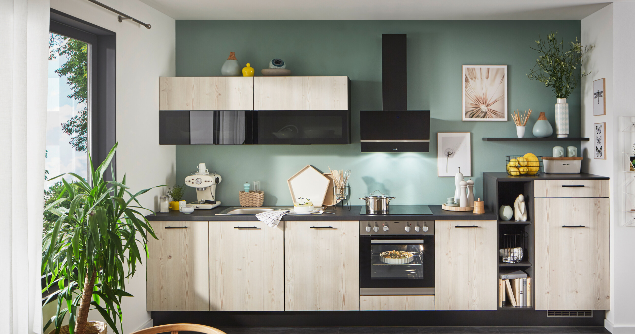 Single-wall kitchen | Timeless masterpiece | Functionality meets style ...