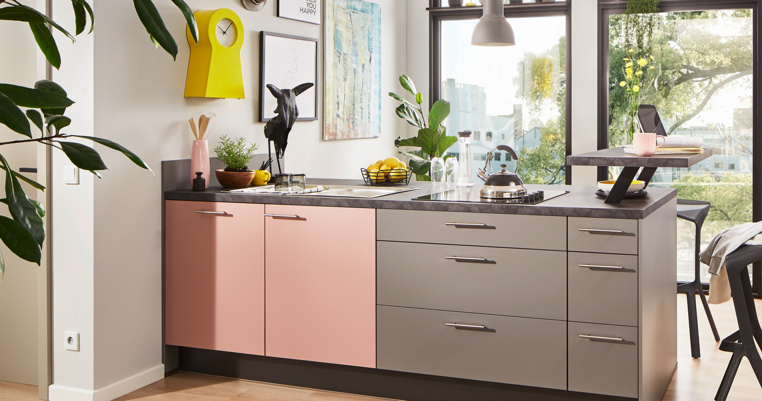 Two-part kitchen | Innovative elegance | Aesthetics and functionality ...